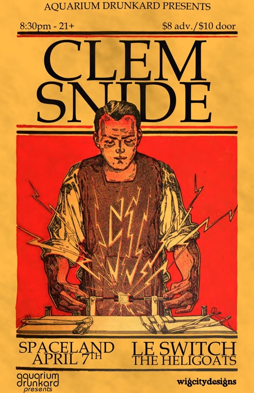 AD Presents : Clem Snide @ Spaceland 4.7.09 : Aquarium Drunkard